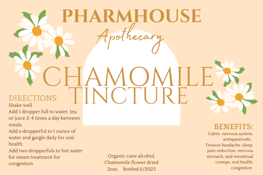 Chamomile Tincture | Pharmhouse FM